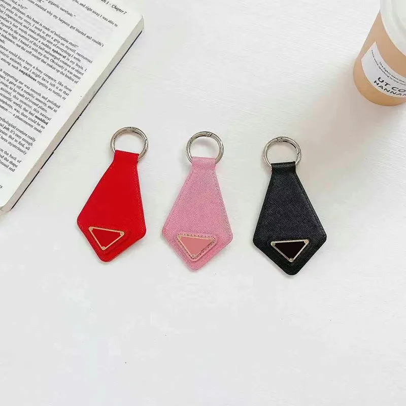 Keychain Designer Tracker Case For AirTag Luxury Leather Key Chains ...