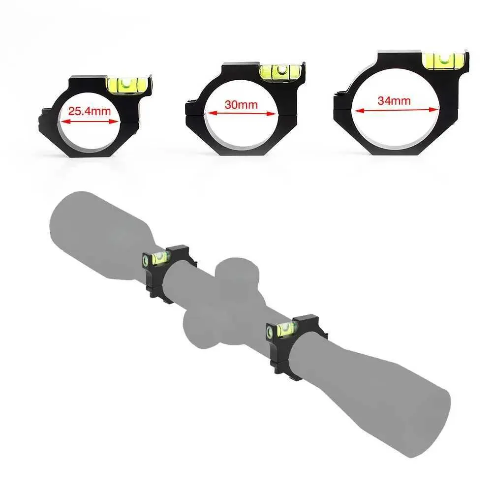 Rifle Scope Bubble Level Fit 25.4mm/30mm/34mm Tube Dia Riflescope ...