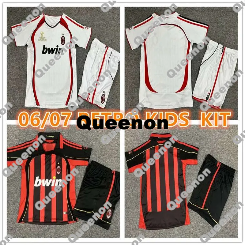 AC KIDS Que713 Soccer Kit 2024 S Football Shirt Gullit Van Basten KAKA ...