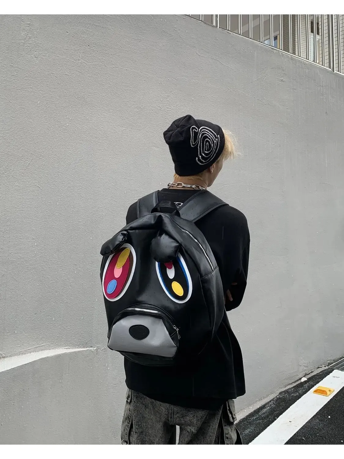 Y2k Large Capacity Bear Best Edc Backpack Unisex Cowboy School Bag In ...