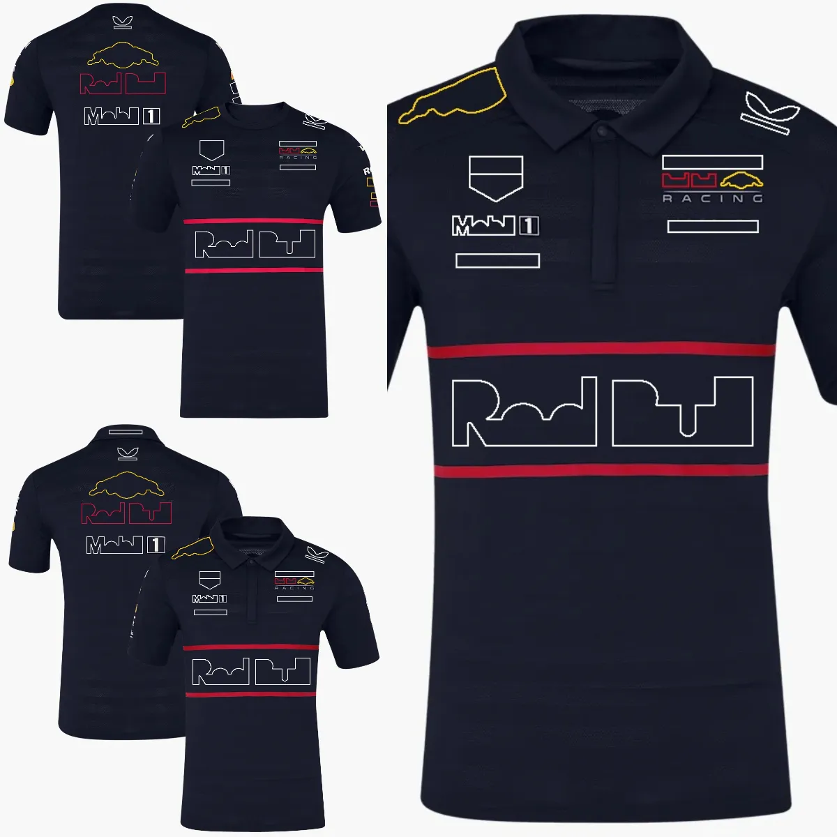 Formula 1 T Shirt 2025 Racing Team Polo F1 Driver Jersey For Men ...