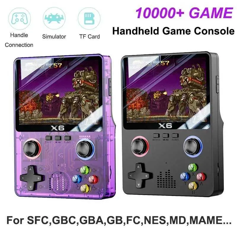 X6 Handheld Retro Handheld Game Console 2021 With 3.5 IPS Screen ...