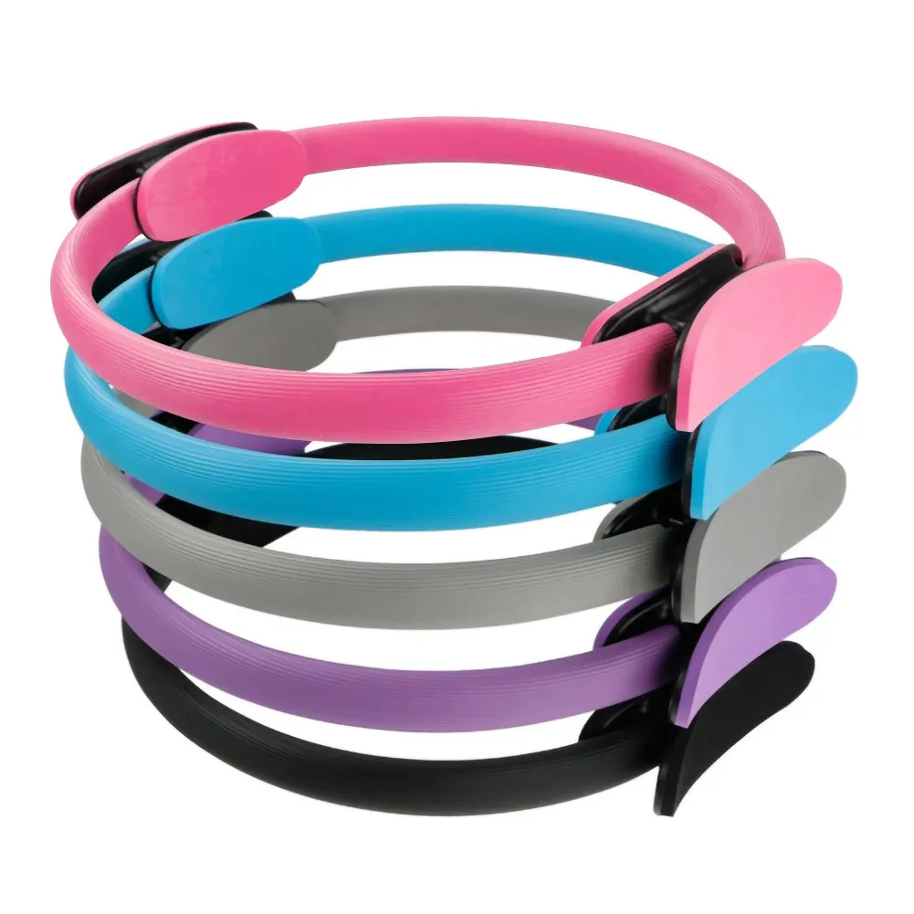 Open Back Yoga Pilates Circle Ring For Beginners Enhance Body Shaping ...