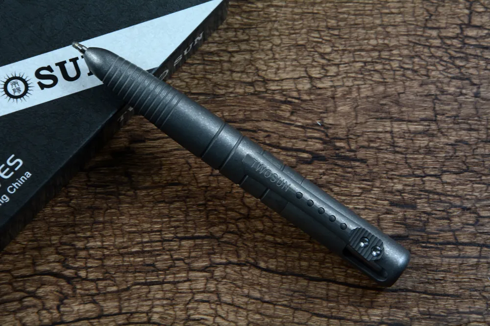 TWOSUN Best Edc Pen05 Tactical Best Edc Pen TC4 Titanium Alloy Defense ...