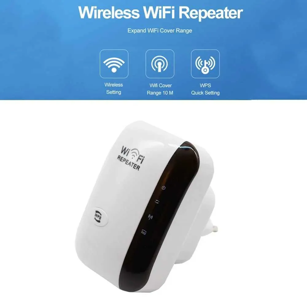 Wi Fi Range Extender 300Mbps: Long Range Wireless Network Amplifier ...