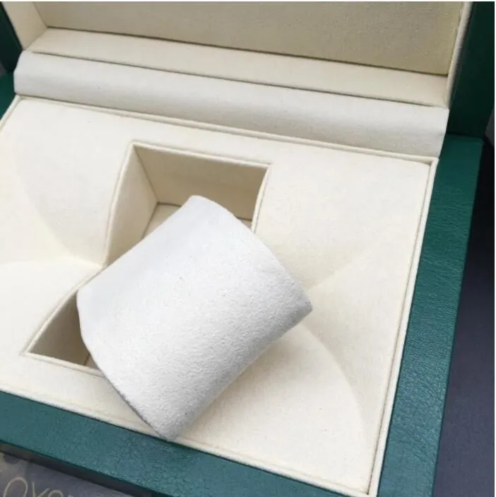 Luxury Green Wooden Watch Boxes With Original Papers, Card Wallet, And ...