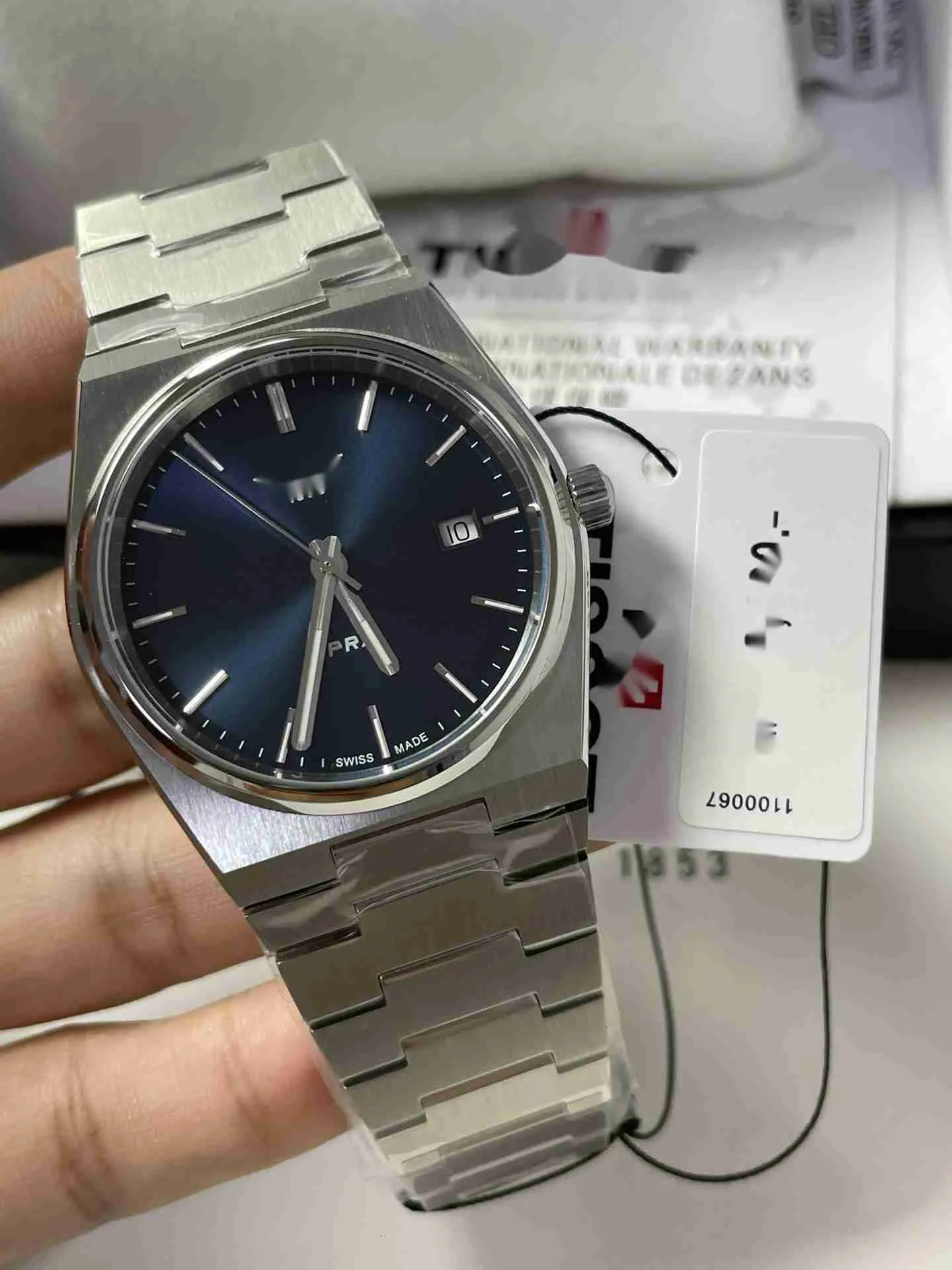 High Quality Designer Men's Watch 4 Classic With Blue Dial, 41mm 5A ...