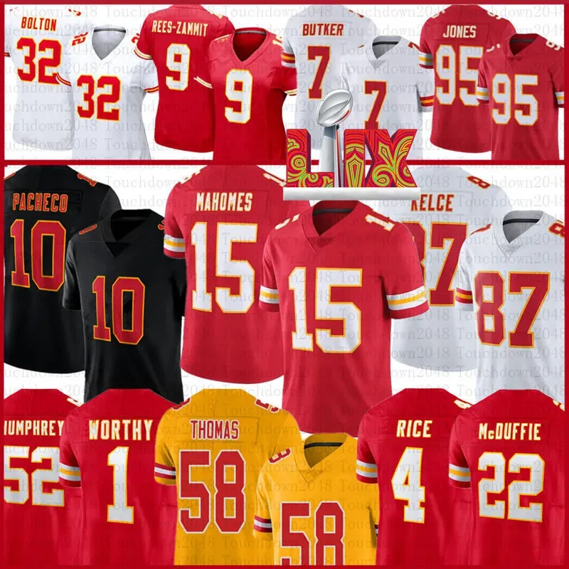 Kansas City Chiefs American Football Shirts Featuring Patrick Mahomes ...