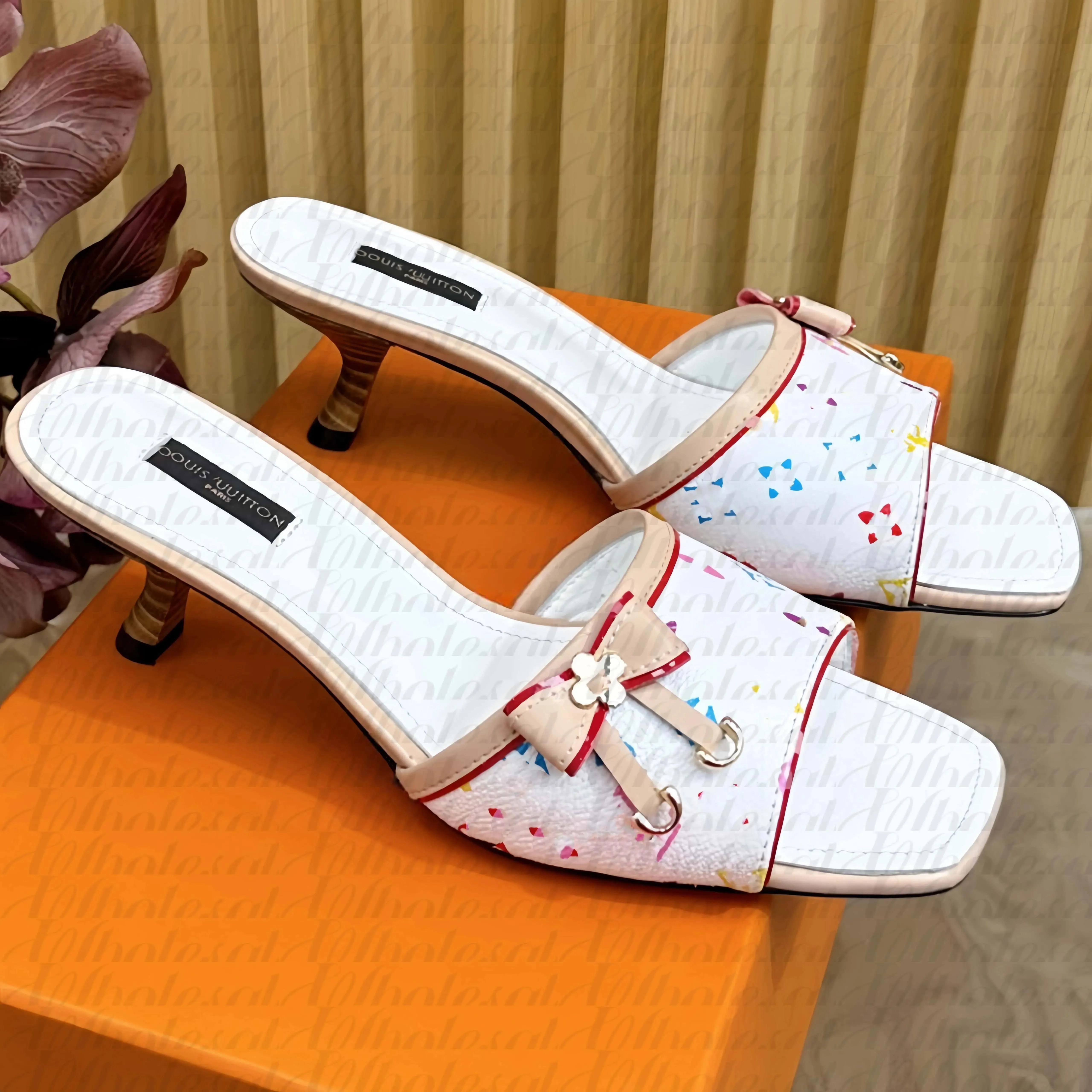 Wholesale Mens Luxury Sliders: 2025 Leather Mule Slides, Casual Summer ...