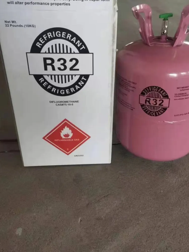 US Freon Steel Cyder Packaging R22 R410A R32 R404 R507 R32 30Lb Tank Refrigerant For Air Ship ...