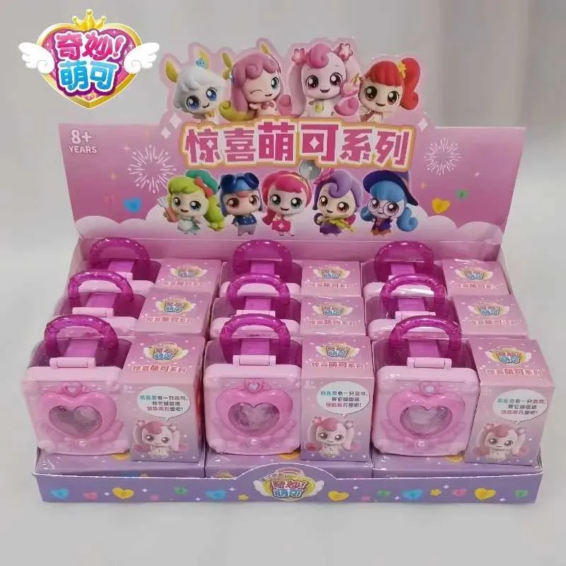 New Catch Teenieping Anime Characters Mystery Box Magic Key Blind Box ...