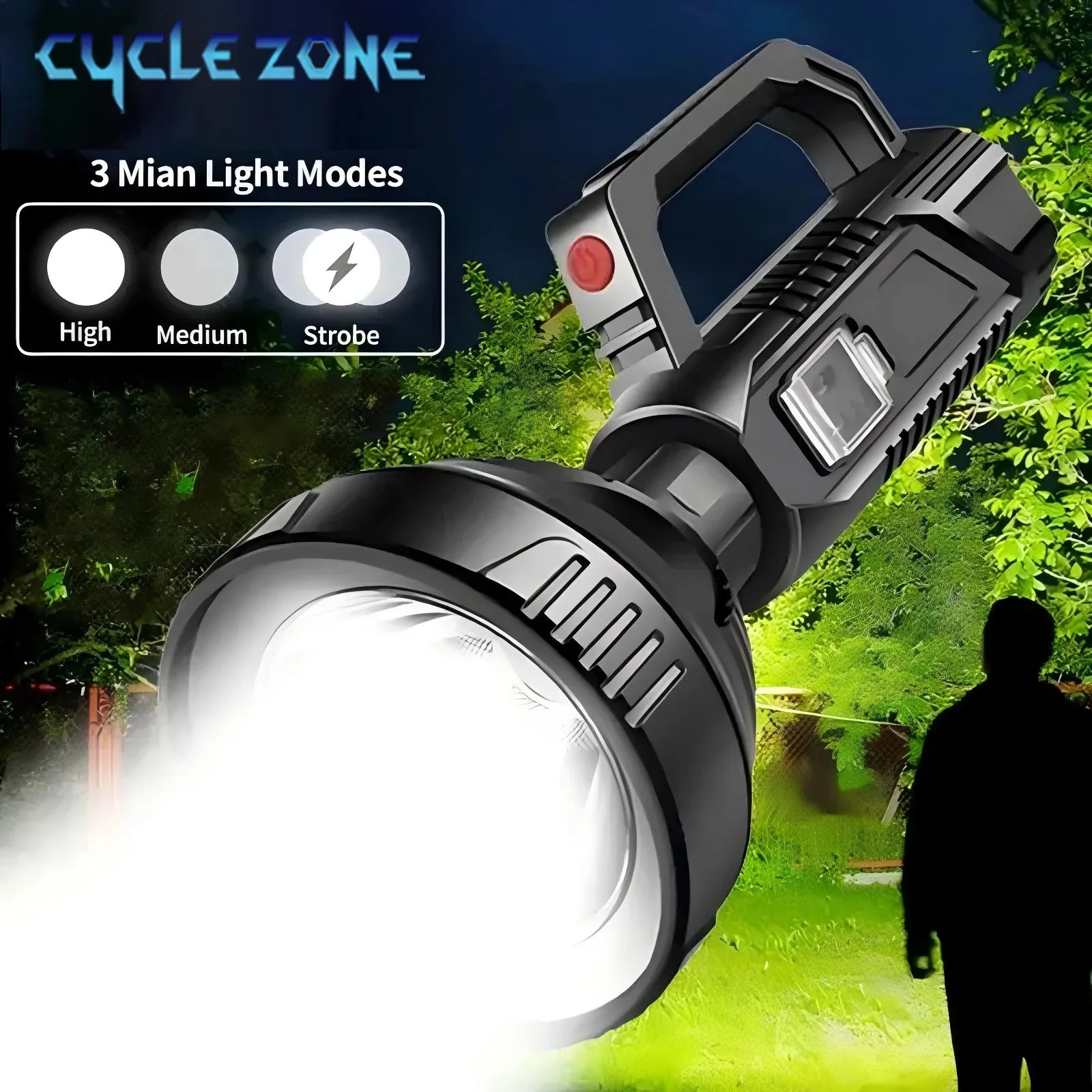 Rechargeable Portable Multifunctional Searchlight For Night Work ...