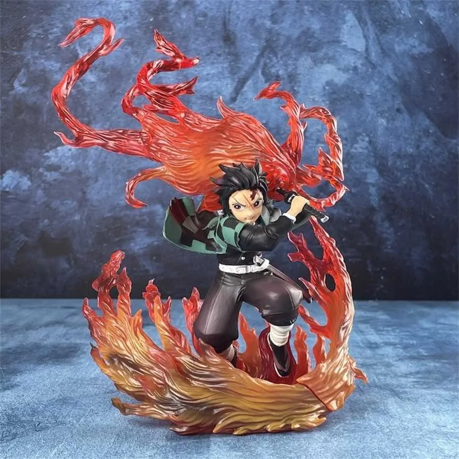 Special Charcoal Jiro Demon Slayer Blade Hand Fire God Flame Battle ...