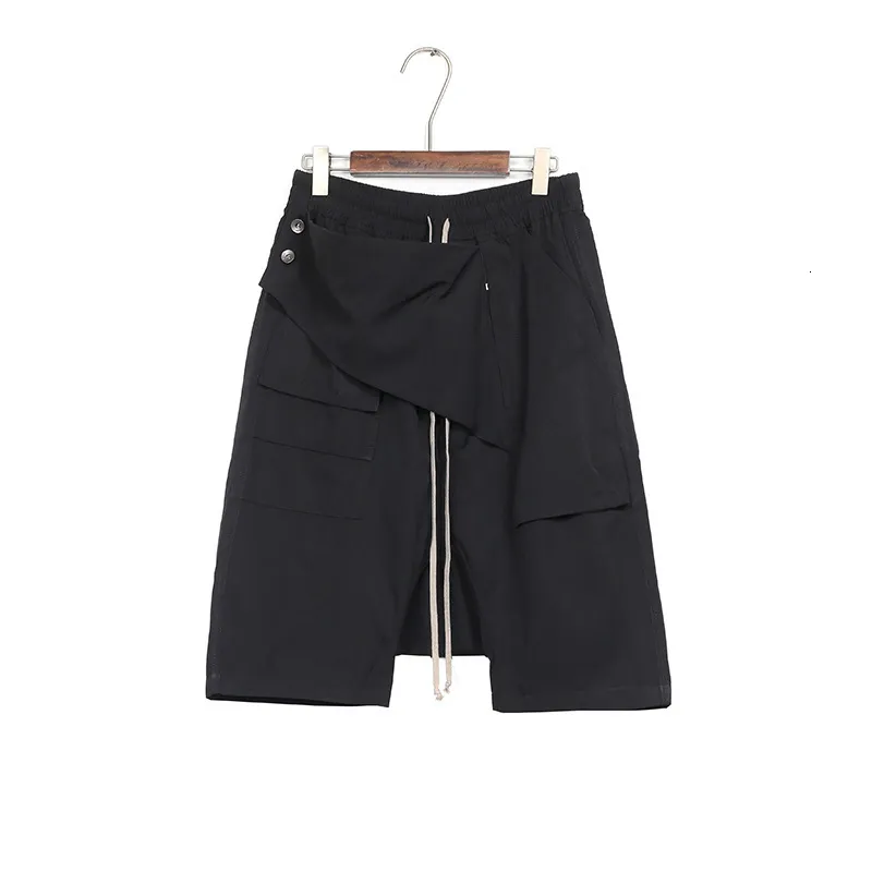 Men's Shorts Surround Fabric Pocket Design RO Workwear Five Part Pants ...