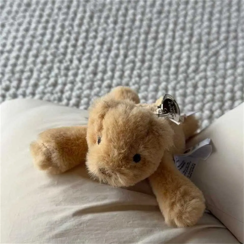 Soothing Plush Toy Pendant British JE Smaug Bear Lying Rabbit, Soft ...
