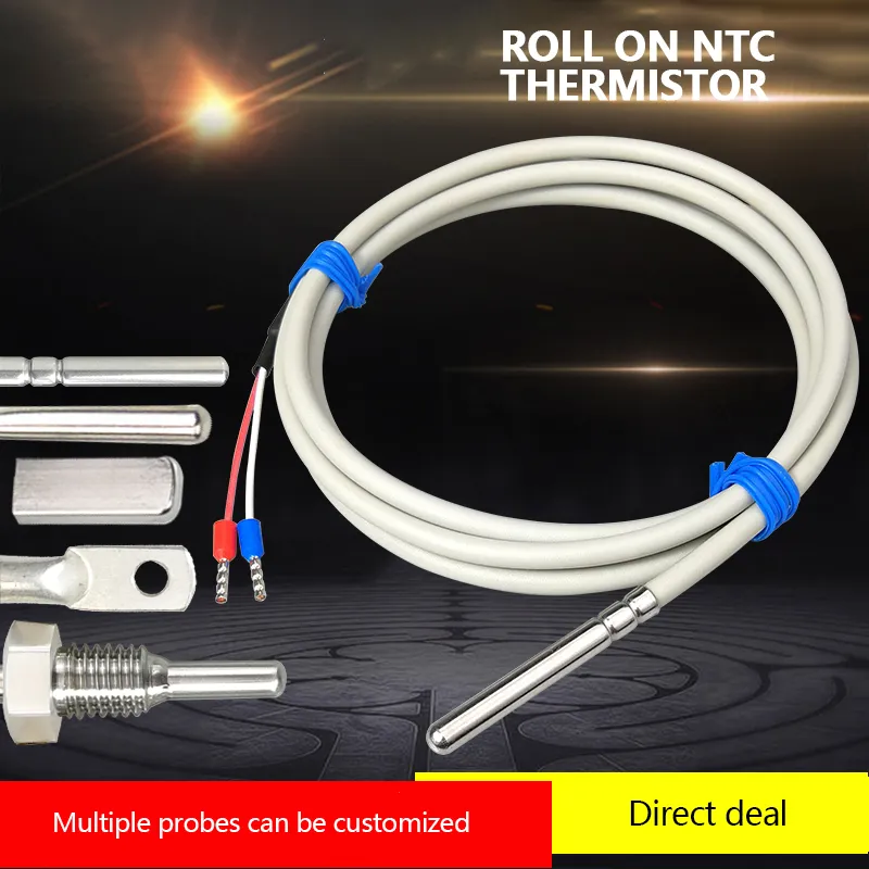 Thermostat Temperature Sensor With Rolled Port, Waterproof Temperature ...