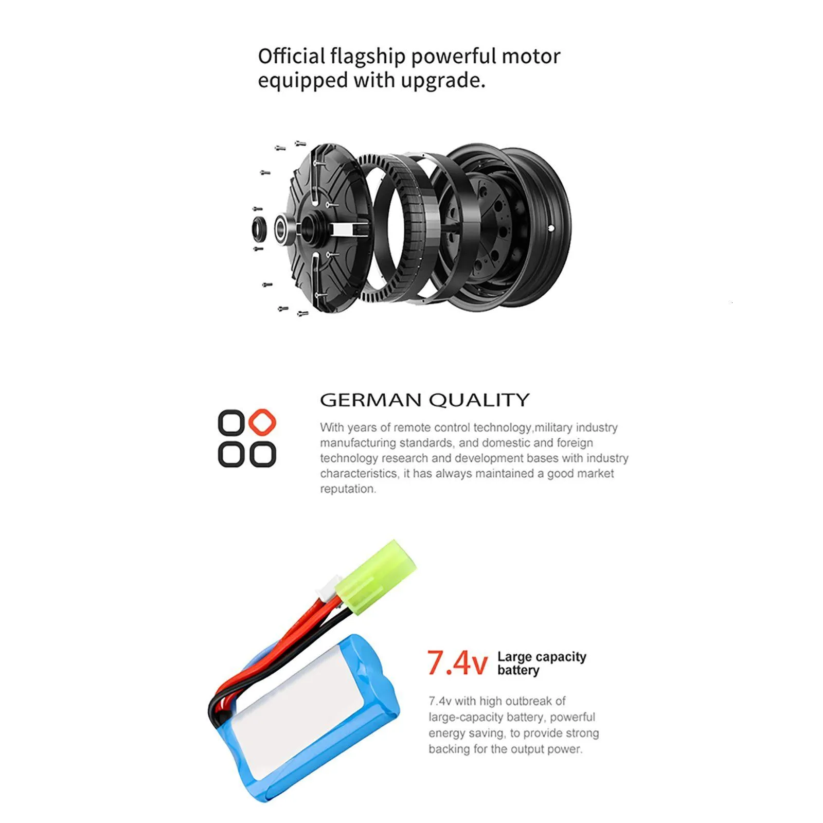 High Speed Electric Gopro Rc Boat With Radio Control Motor 2 Dhyaw, 2 ...