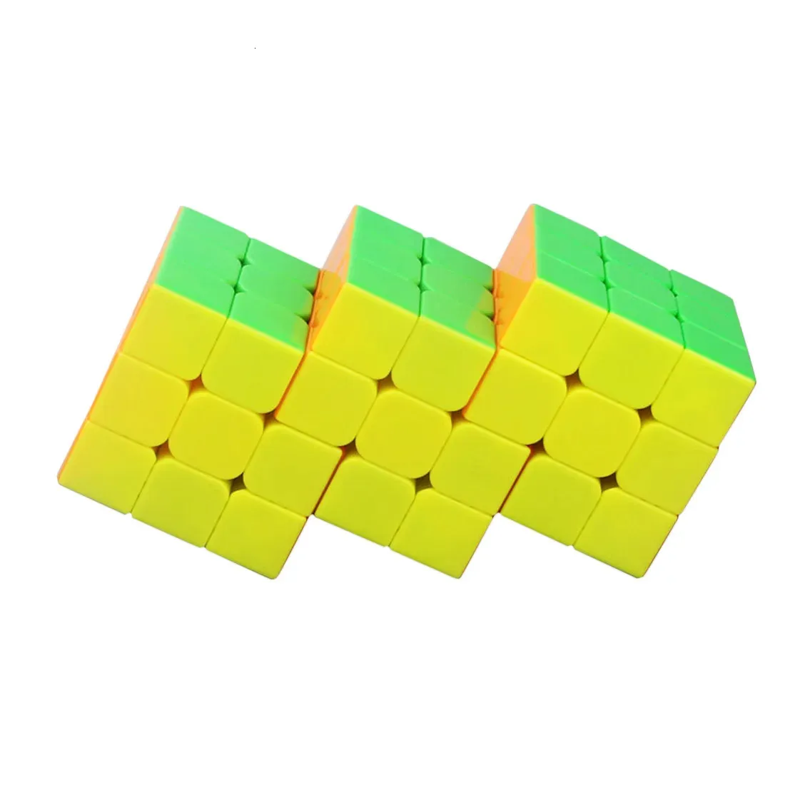 Stickerless CubeTwist Puzzle Cube Triple 6x6 And 3x3 Conjoined Magic ...