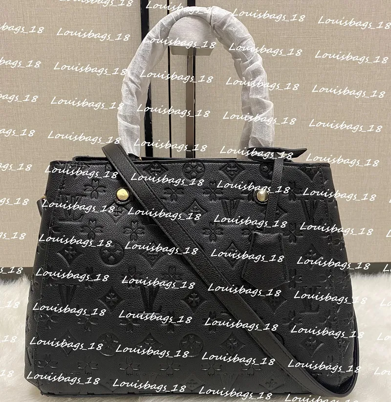 MONTAIGNE BB Designer Leather Handbags For Women Classic Large Capacity ...