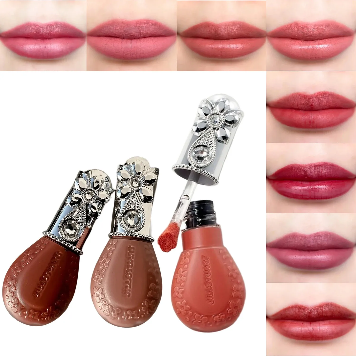 JILL Bloom Dual Use Lancome Red Chiffon Lipstick Waterproof, Long ...