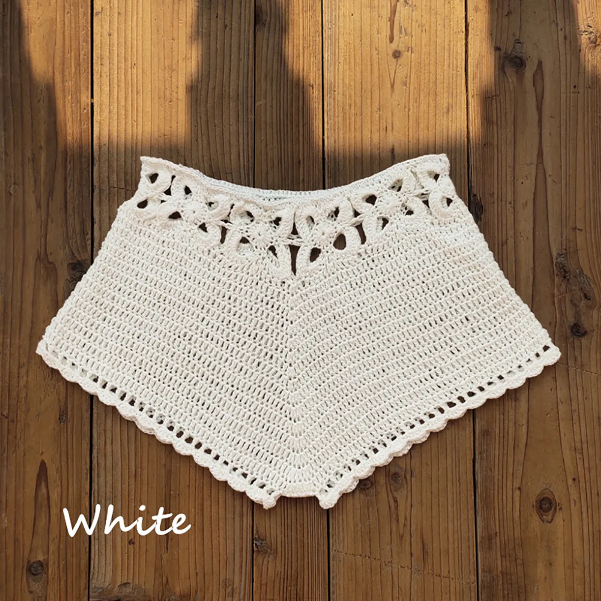 Crochet Swim Shorts for Women - Summer Beach Style Bathing Suit Bottoms ...