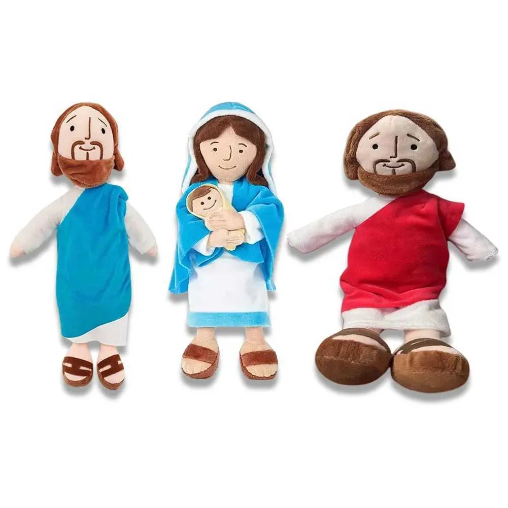 Jesus Plush Doll Stuffed Animal Jesus Plush Toy Plushie Savior Doll ...