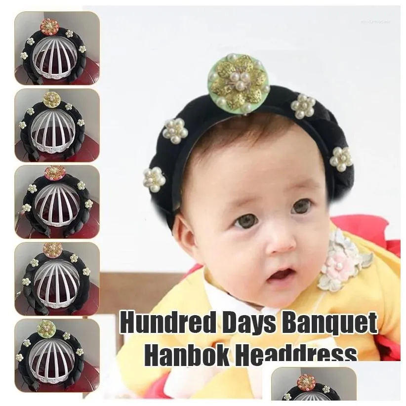 Korean Hanbok Hoop Hair Accessories 2022 For Kids Photography Props ...