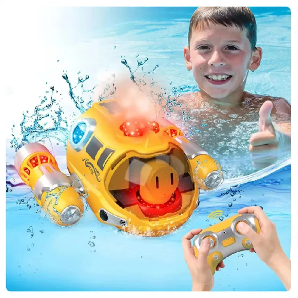 Remote Controlled Submarine: Mini Radio Control Swimming Pool Torpedo ...