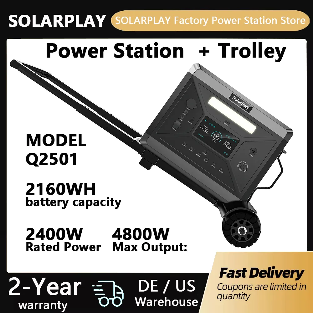 Lifepo4 Power Station 2400W Portable Power Supply... From Battery1111 ...