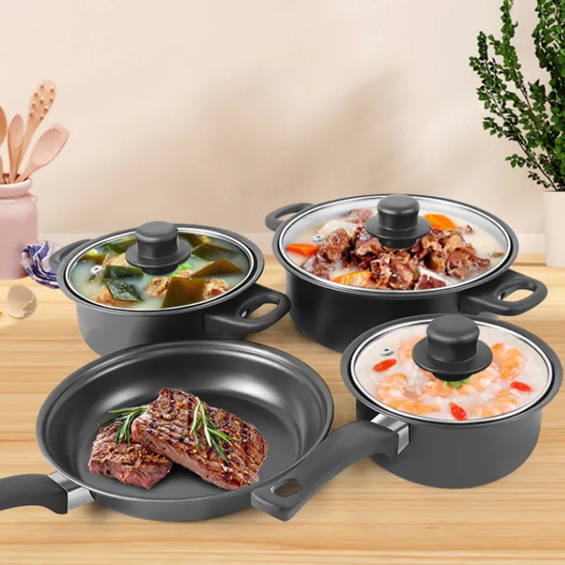 Nonstick Cookware Set Induction Compatible... From Ecohaven, $45.18 ...