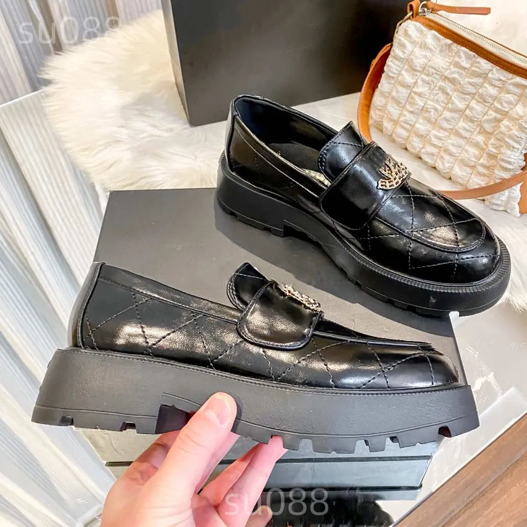 French Designer Women's High-Quality Loafers: Spring and Autumn Classic ...