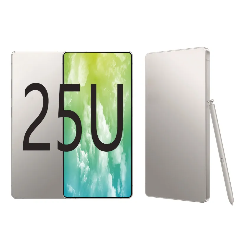 0 Inch Smartphone 2025 New 5G 25U Phone: 7.3 Touchscreen, 6GB RAM, 128GB ROM, 1TB Expandable ...