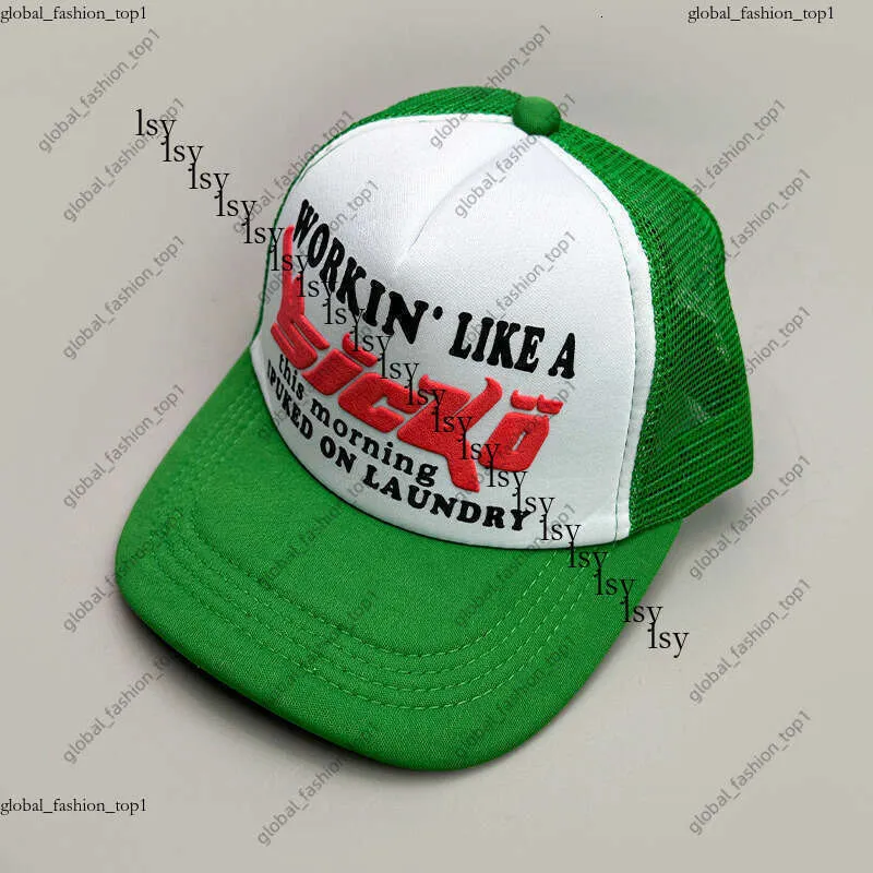 2022 IAN CONNOR SICKO Vintage Green Trucker Hat American Retro Baseball ...