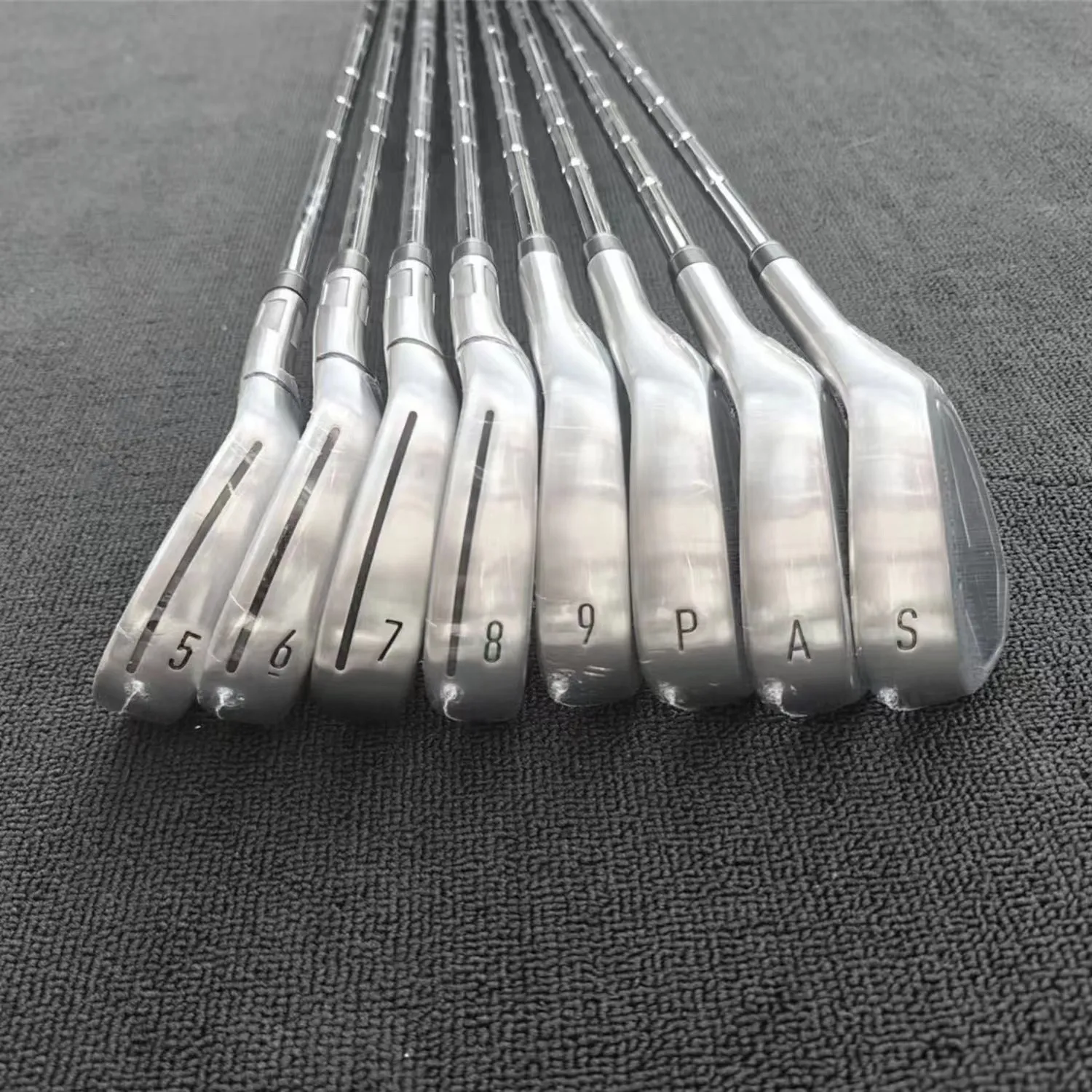Men's 355 Graphite Iron Shafts Set FORGED Iron Head With Steel Graphite ...