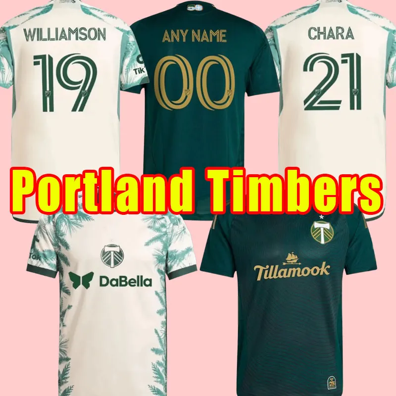 Portlands Timbers 2025 Soccer Jerseys Player Numbers 22 Cristhian ...