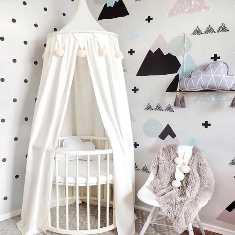 Round Dome Mesh Tents For Games For Children's Nursery Decoration DIY ...