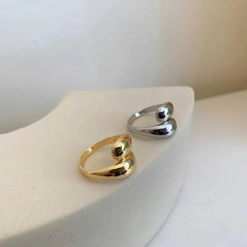 Chunky Silver Rings Womens: Gold And Silver Plated Statement Ring Big ...