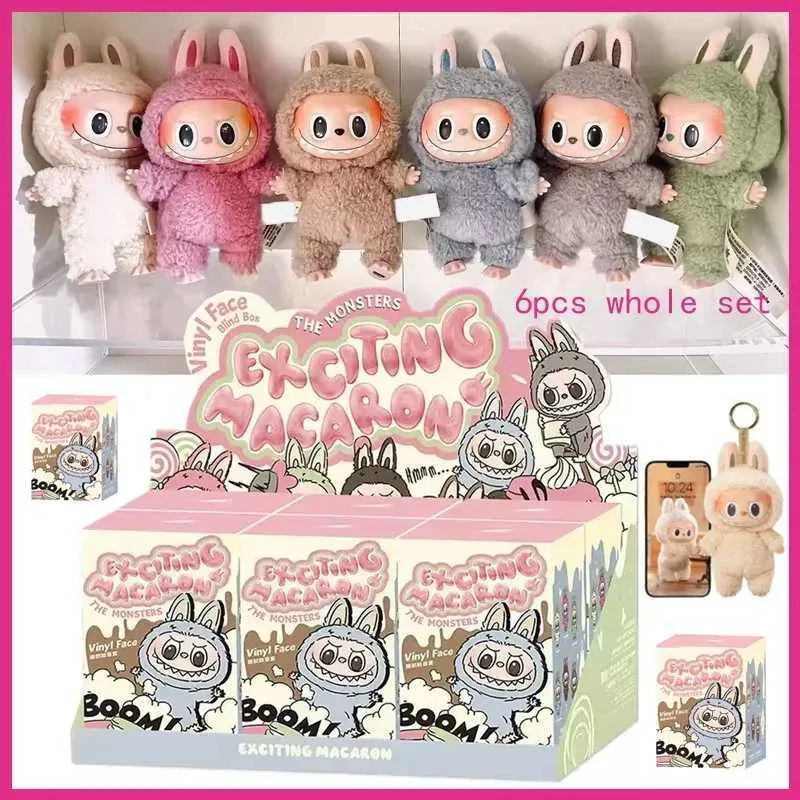Popmart Labubu Blind Box Monster Lisa Seme Heart MacArrr Vinyl ...