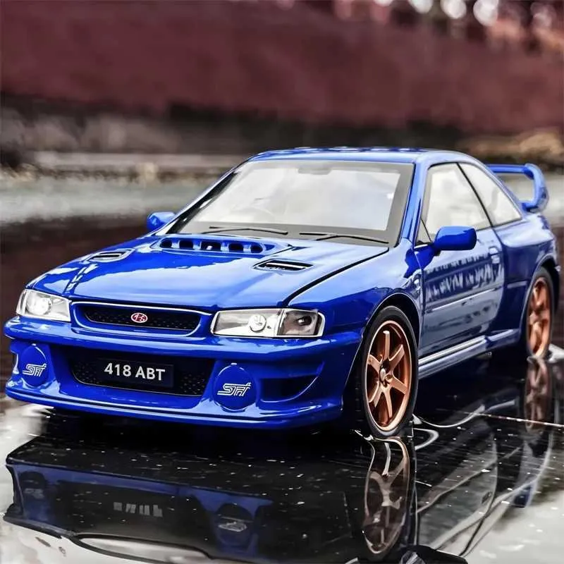 JDM 1:32 Subaru Impreza WRX STI Diecast Model Car Alloy Metal Mini GT ...