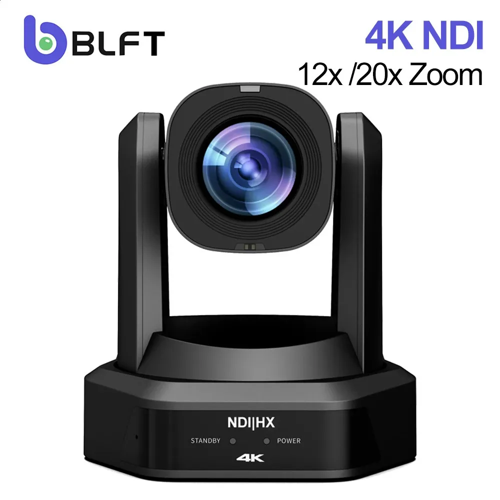 12X/20X 4K Pan Tilt NDI Hikvision Wifi Camera With AI Automatic ...