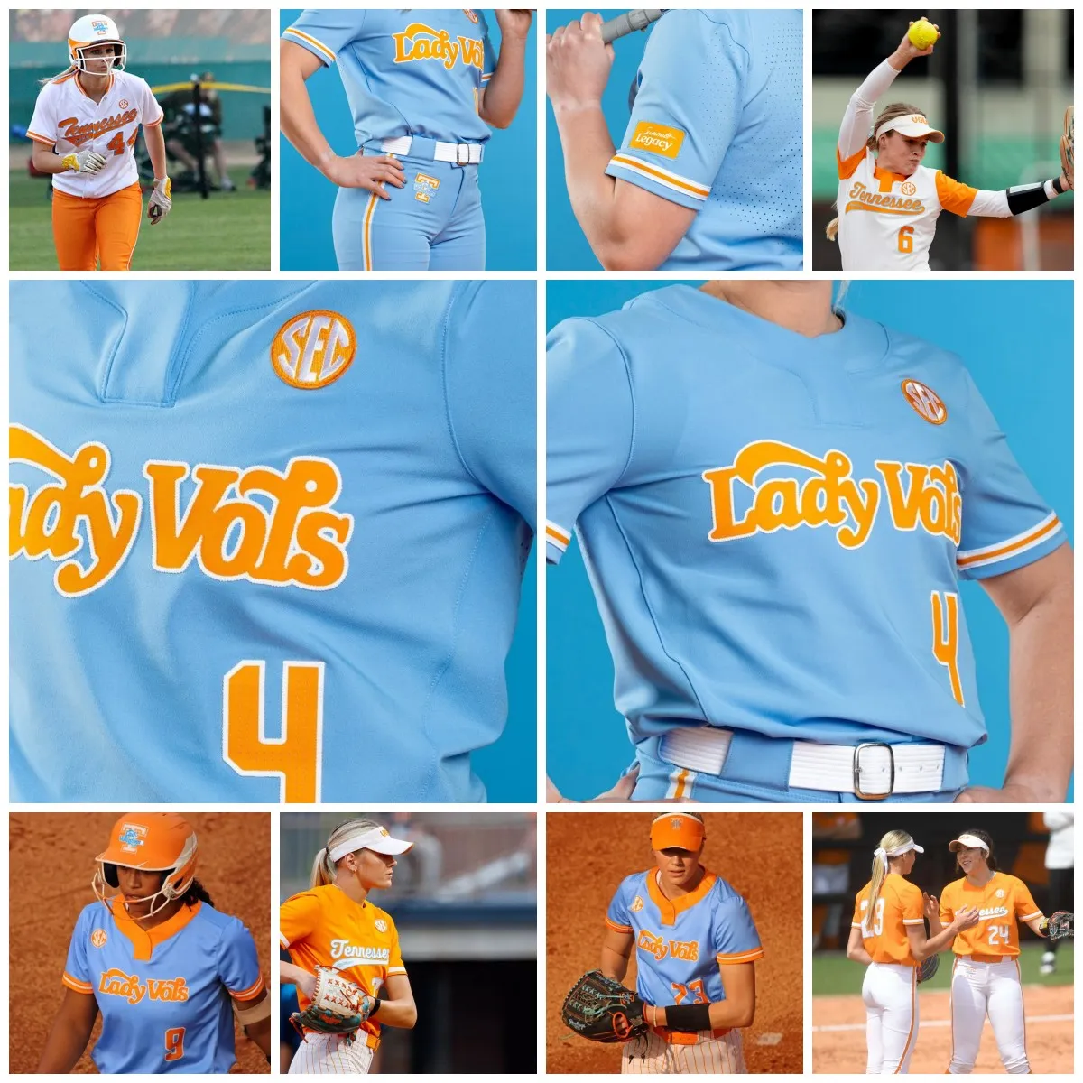 Tennessee Vols Softball Jersey 2025 Emma Clarke,... From James_jersey ...
