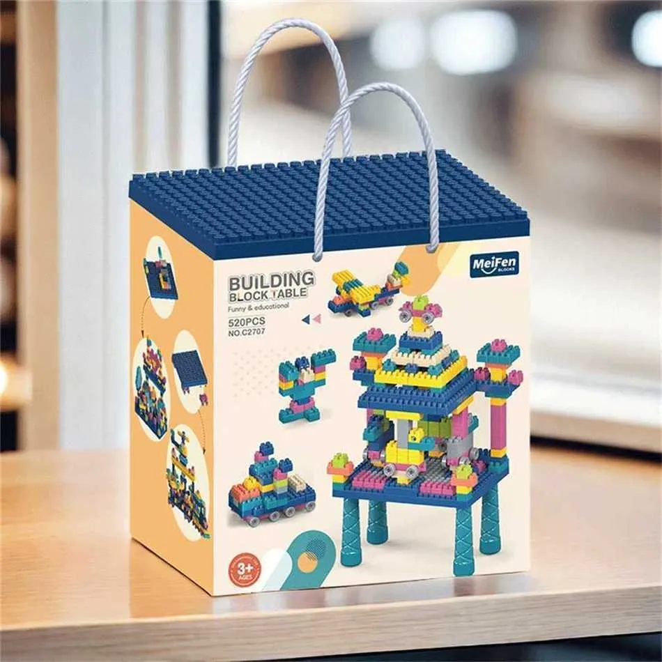 DHgate.com:Creative Building Block Table Set - DIY Assembled Puzzle Toy ...