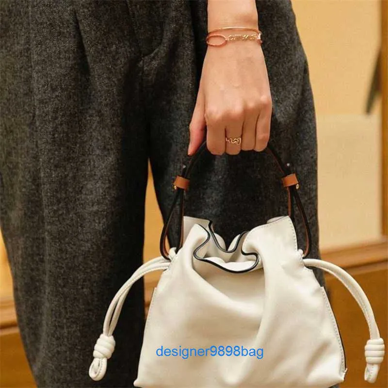 Flamenco 2025 Designer Dumpling Bag Top Layer Cowhide Lucky Crossbody ...