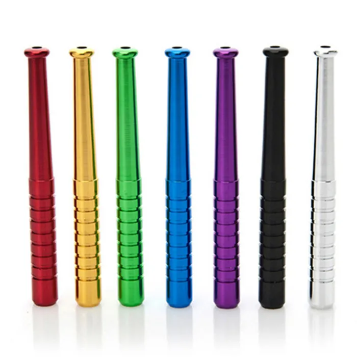 Metal Baseball Bat Smoking Pipes Tobacco Hitter Tube /Box 78mm 55mm One ...