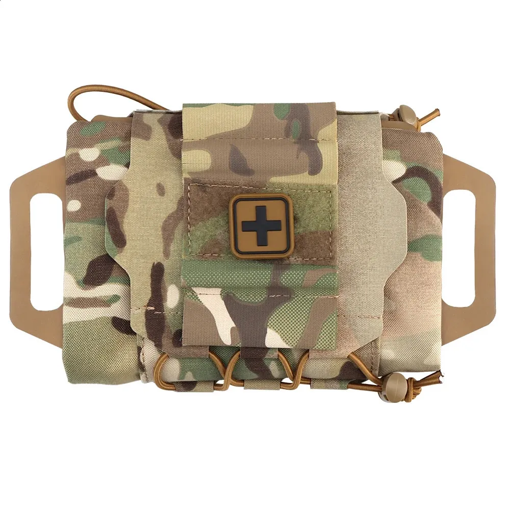 Tactical MOLLE Rapid Deployment First Aid Survival Kits With IFAK Pouch ...
