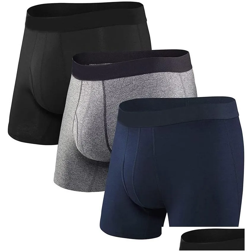 Saxx Men's Boxer Viscose Soft Vibe Boxer Underwear For Men Ultra Drop ...