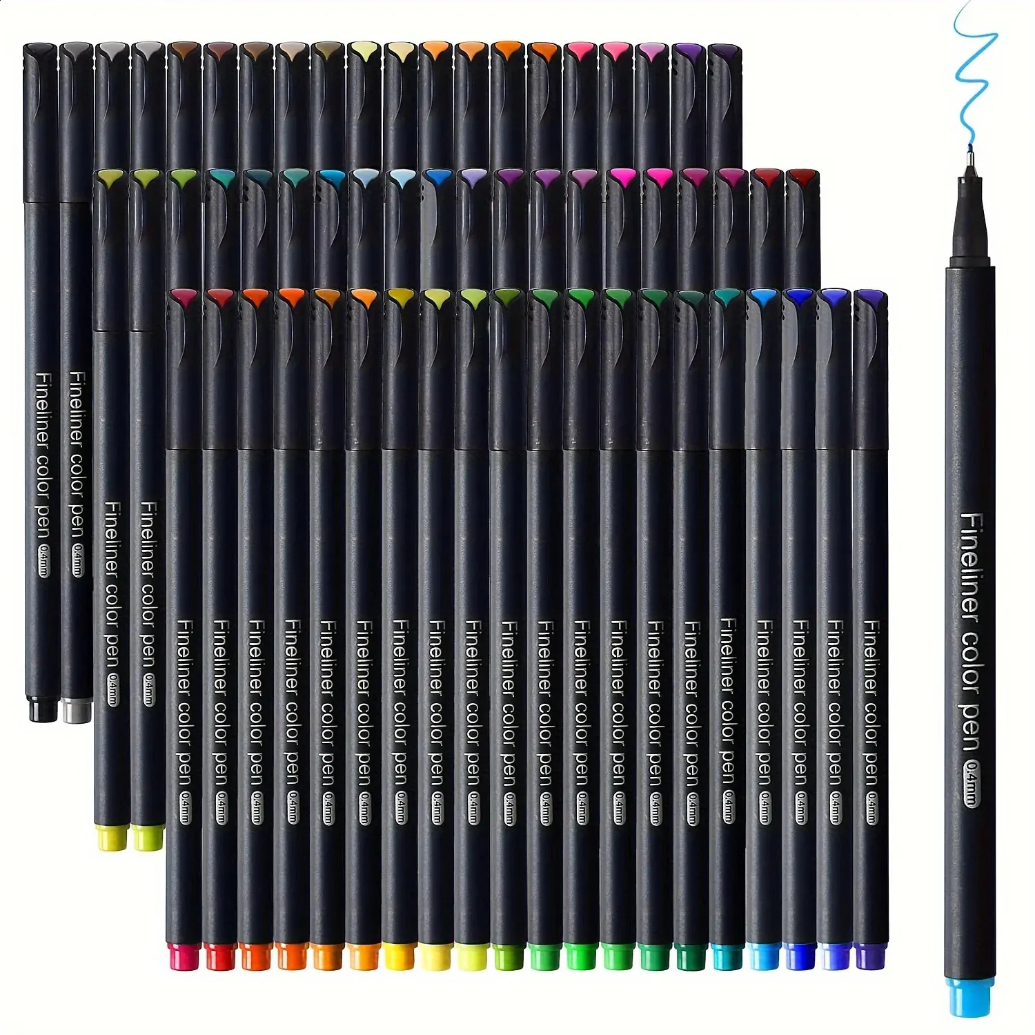 Fine Point Tip Stylus Micro Pens For Drawing: Colorful Line Drawing Pen ...
