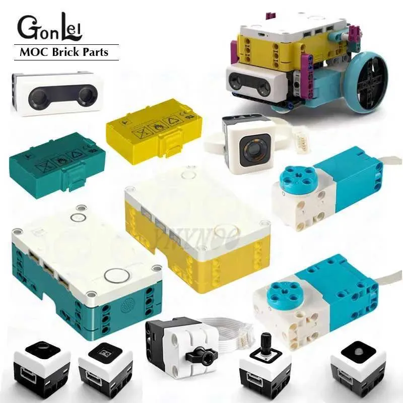 Large Medium Angular Servo SPIKE Motor Color Gyro Sensor For Essential ...