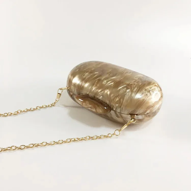 Acrylic Clutch Bag: Women's Evening Night Party Cute Box Purse - Ivory ...