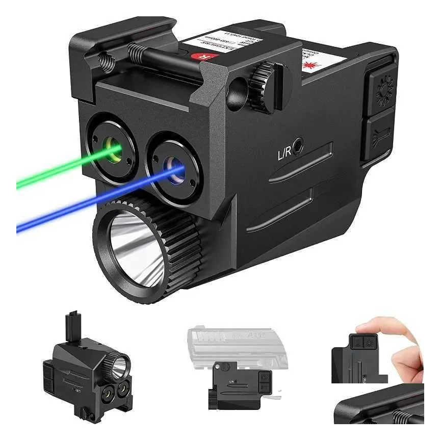 Laser Pointers Pistol Light Combo 400 Lumens Compact Flashlight For ...